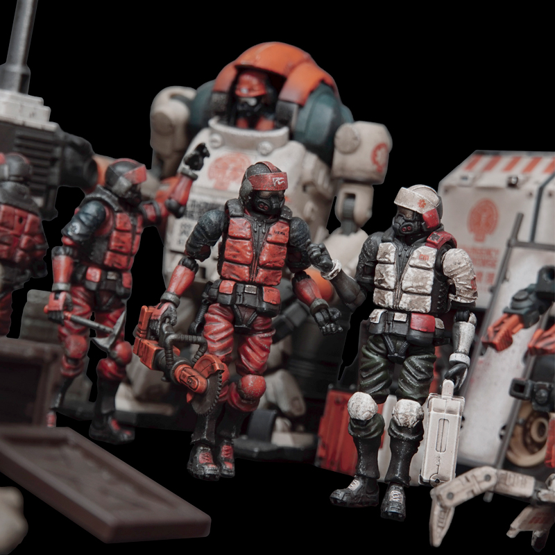 Acid Rain FAV-A69 Agurts Combat Medic action figure