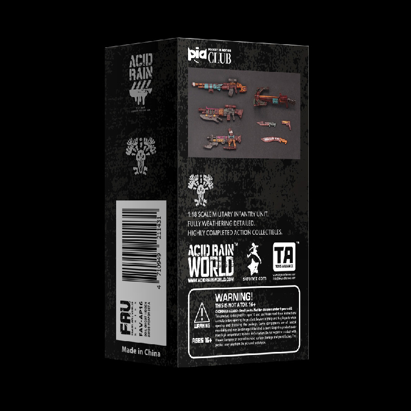 Acid Rain FAV-AP16 Soil Ghost Hidden Sands Weapon Set A action figure