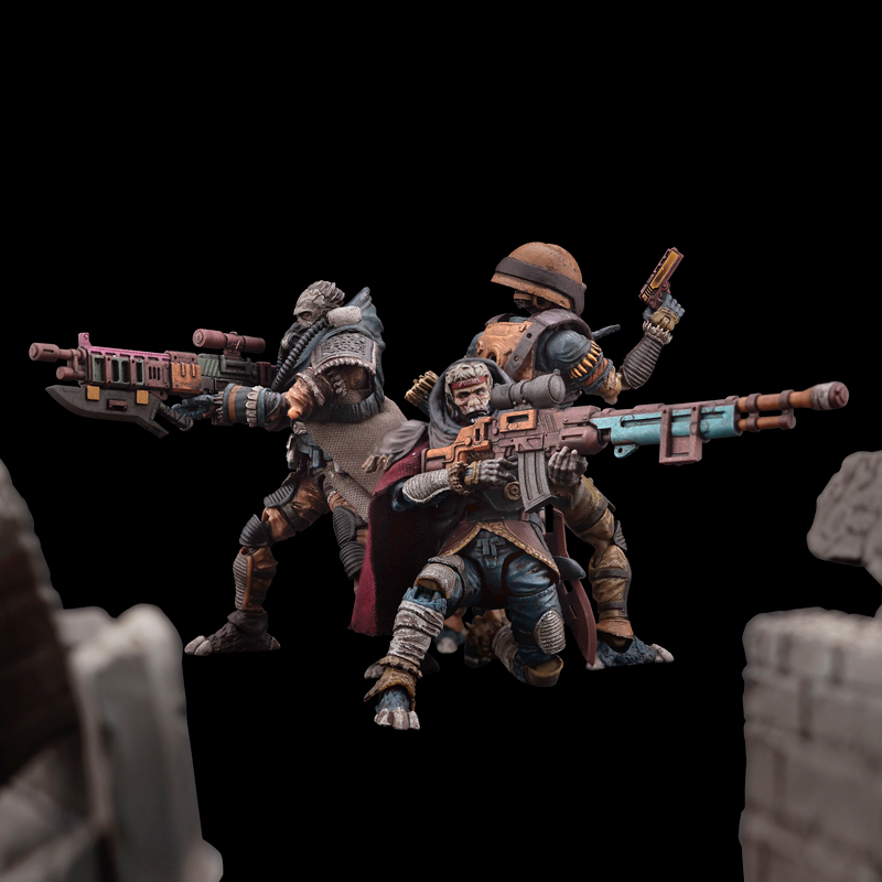 Acid Rain FAV-AP16 Soil Ghost Hidden Sands Weapon Set A action figure