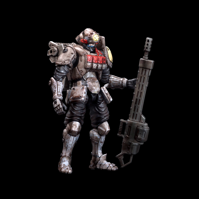 Acid Rain FAV-A47 Norinu Machine-gunner action figure