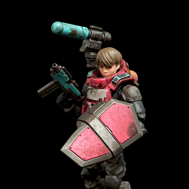Acid Rain FAV-AP04 Viva la Loca – Halogen Fire Weapons Pack action figure