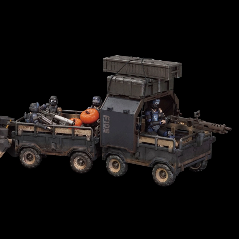 Acid Rain FAV-AP12 Field Armored Trailer Set action figure