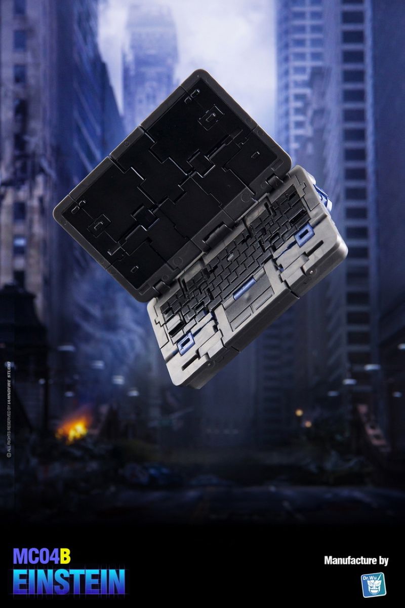 Transformers Dr.Wu MC04B Einstein Black Version