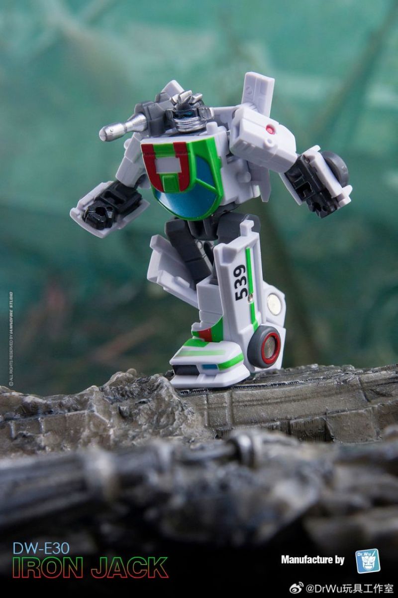 Transformers Dr.Wu DW-E30 Iron Jack Wheeljack & DW-E24M FireFighters ...
