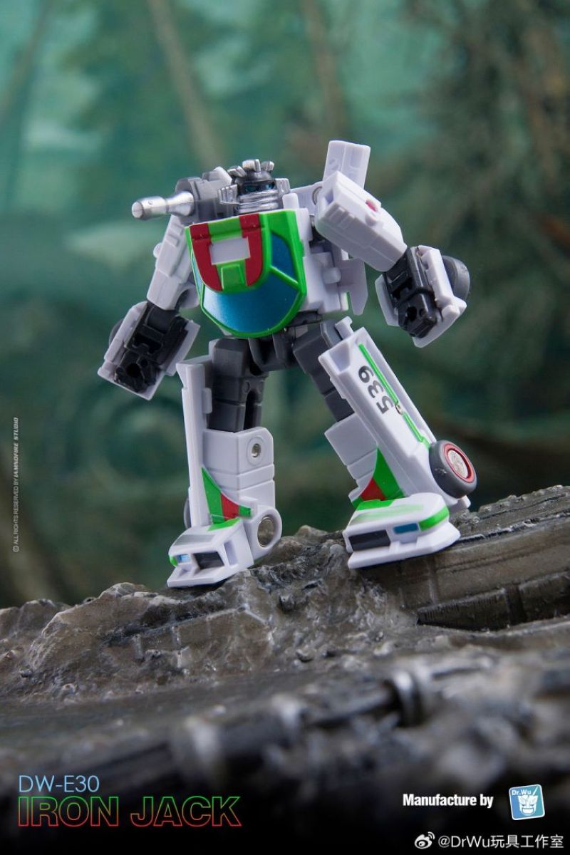 Transformers Dr.Wu DW-E30 Iron Jack Wheeljack & DW-E24M FireFighters ...