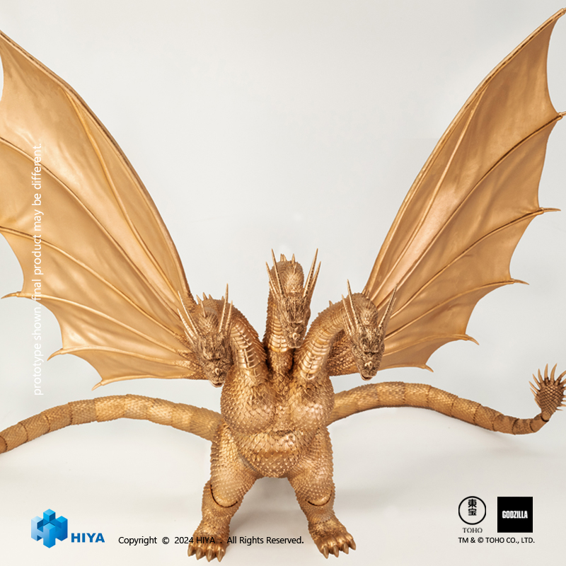 HIYA Toys King Ghidorah 1991 Godzilla vs King Ghidorah Action Figure