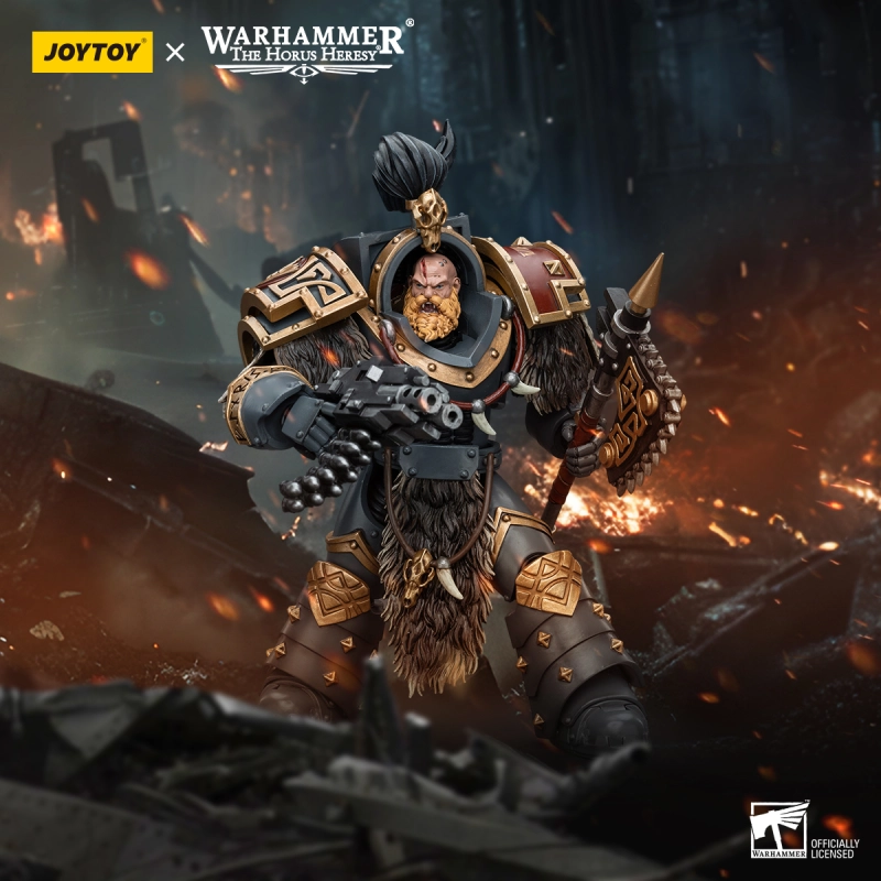 JOYTOY Warhammer The Horus Heresy Space Wolves Varagyr Wolf Guard Squad ...