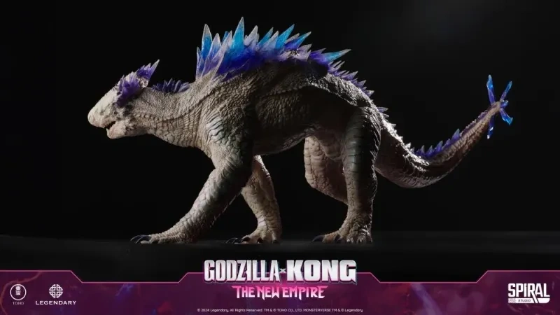 Spiral Studios Godzilla x Kong: The New Empire Hall of Fame Titanus Shimo action figure