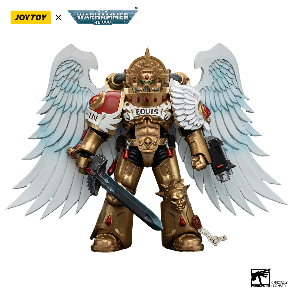 JOYTOY Warhammer 40k Blood Angels Sanguinary Guard with Encarmine Sword ...