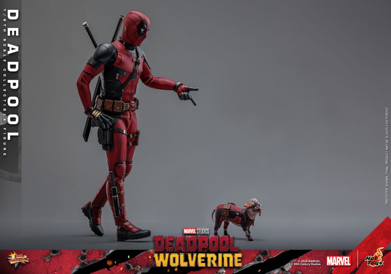 Hot toys Deadpool & Wolverine MMS746 Deadpool Collectible Figure