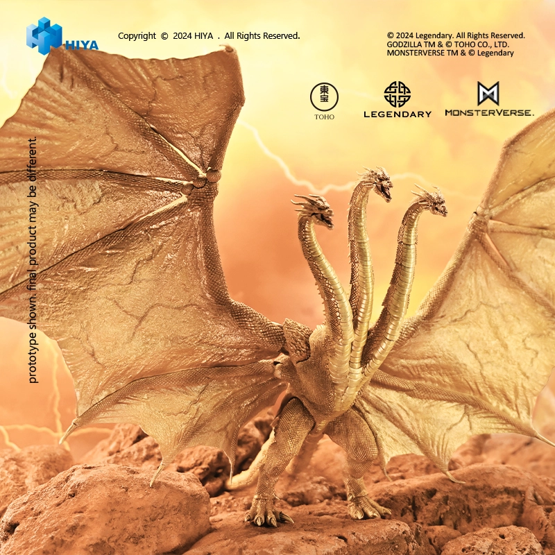 HIYA Toys King Ghidorah Figure Godzilla 2019 Gravity Beam Ver