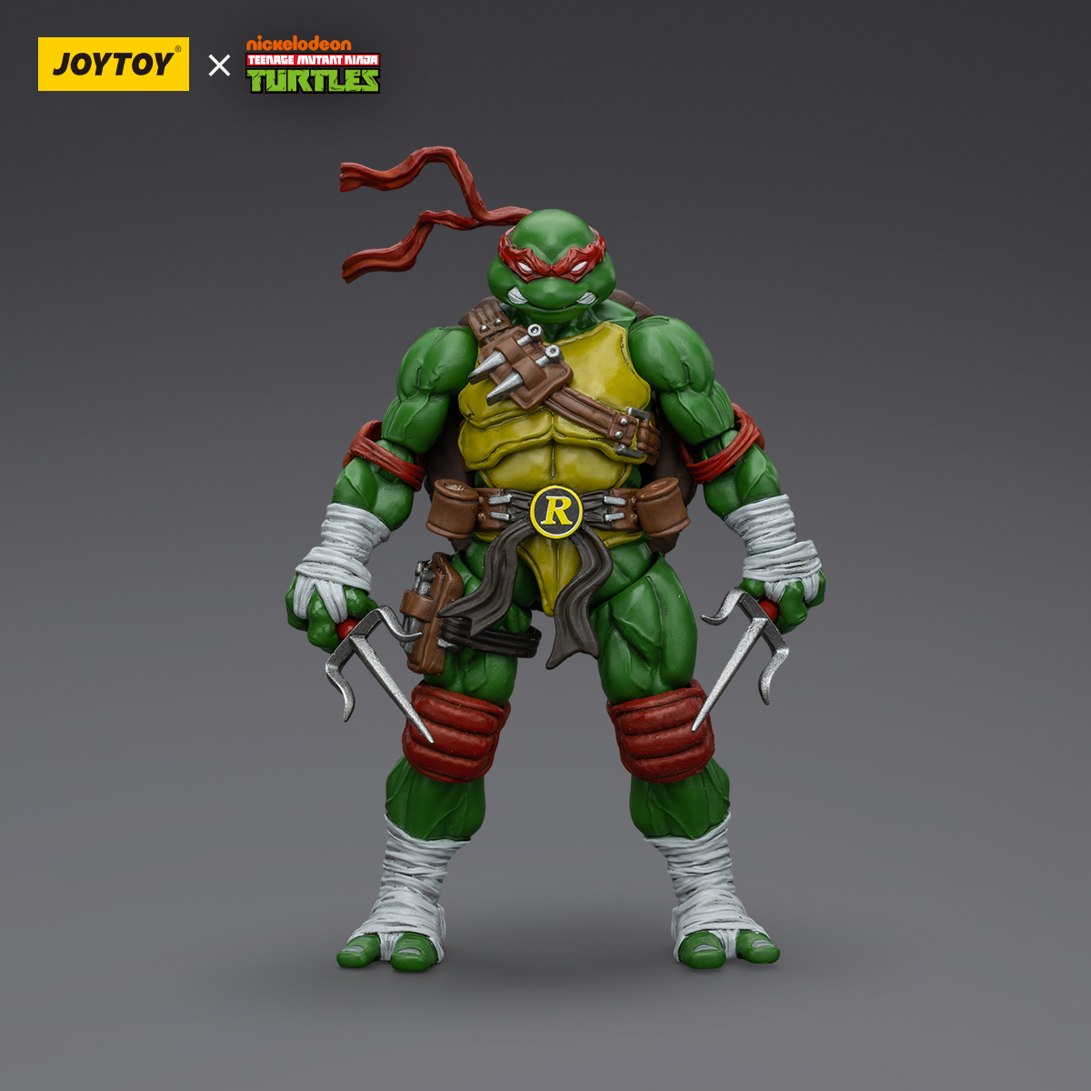 JOYTOY TMNT Raphael Action Figure 1/18 Scale Ninja Turtle Raphael Toy