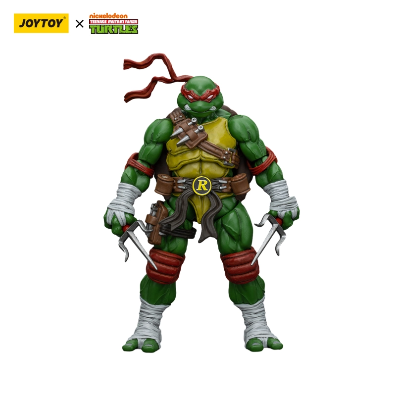 JOYTOY TMNT Raphael Action Figure 1/18 Scale Ninja Turtle Raphael Toy