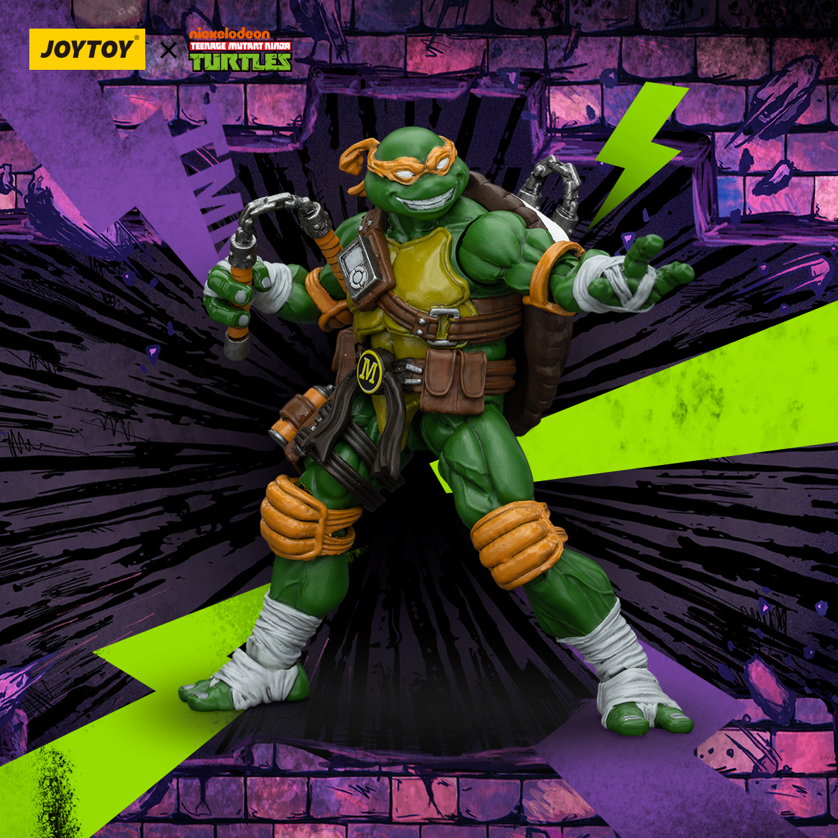 JOYTOY TMNT-Michelangelo action figure