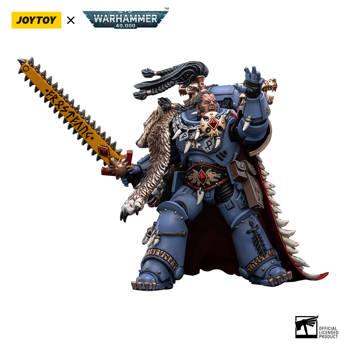 JOYTOY Warhammer 40K Space Wolves Ragnar Blackmane