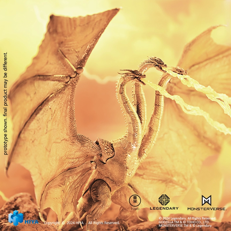 HIYA Toys King Ghidorah 2019 Action Figure - Gravity Beam Ver.