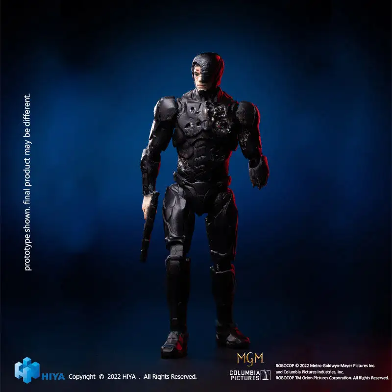 HIYA Exquisite Mini Series ROBOCOP 2014 - Battle Damage ROBOCOP action ...