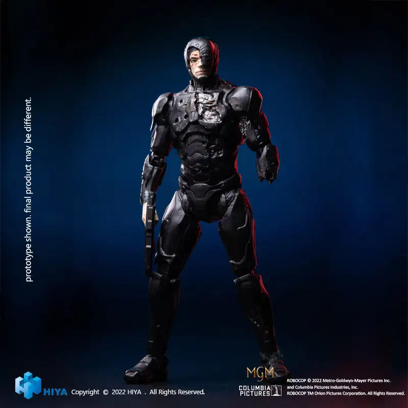 HIYA Exquisite Mini Series ROBOCOP 2014 - Battle Damage ROBOCOP action ...