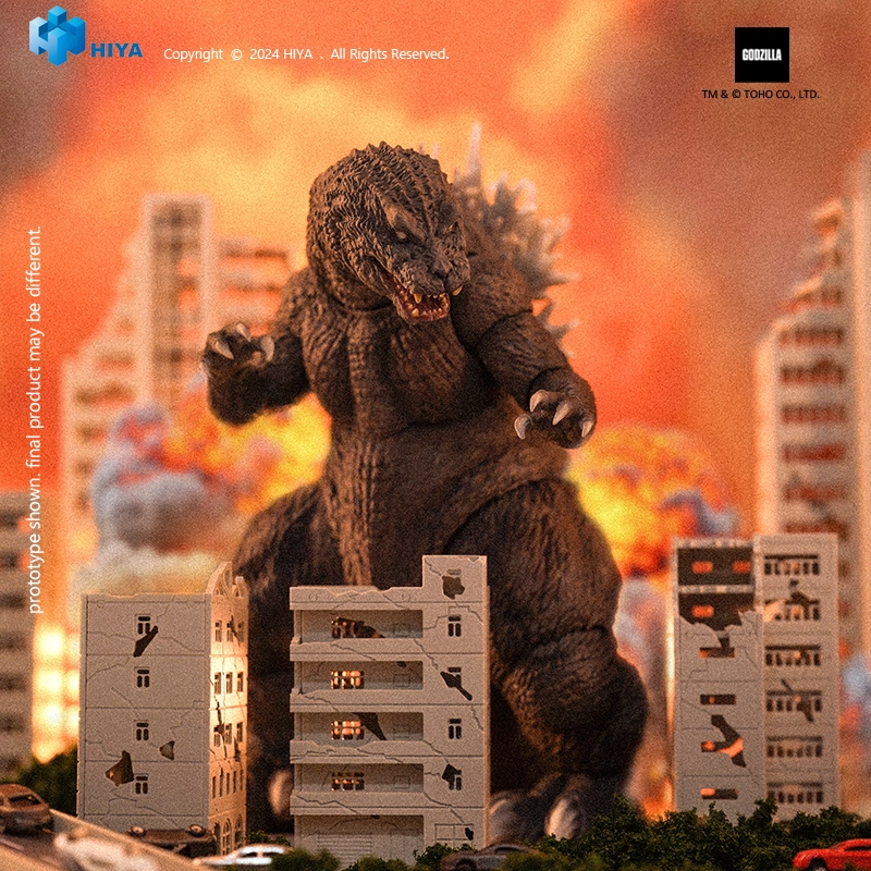 HIYA Toys GMK Godzilla 2001 Action Figure Mothra and Ghidorah Battle
