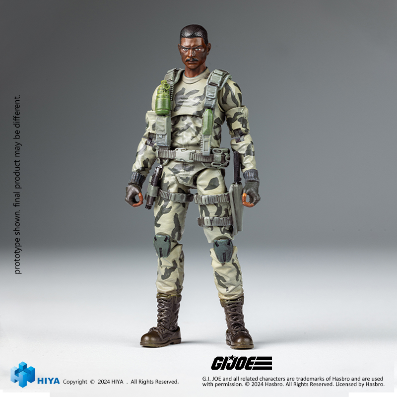 HIYA Exquisite Mini Series G.I.Joe Stalker Action Figure
