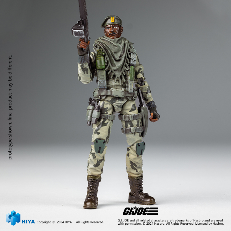 HIYA Exquisite Mini Series G.I.Joe Stalker Action Figure