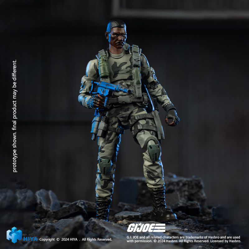 HIYA Exquisite Mini Series G.I.Joe Stalker Action Figure