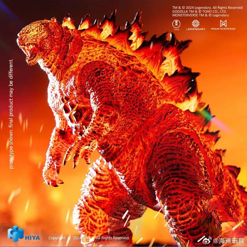 HIYA Burning Godzilla Action Figure