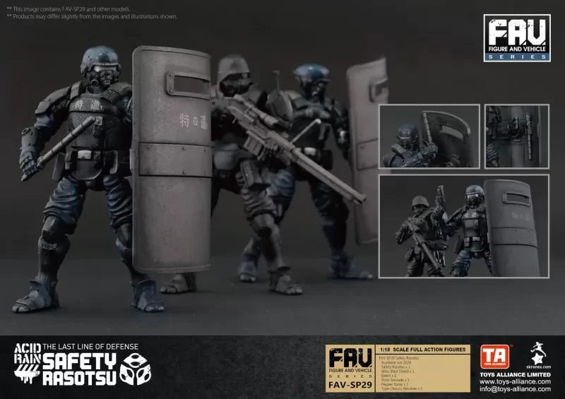 WF limit Acid Rain FAV-SP29 Safety Rasotsu action figure