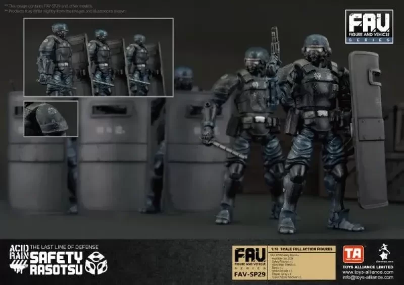 WF limit Acid Rain FAV-SP29 Safety Rasotsu action figure