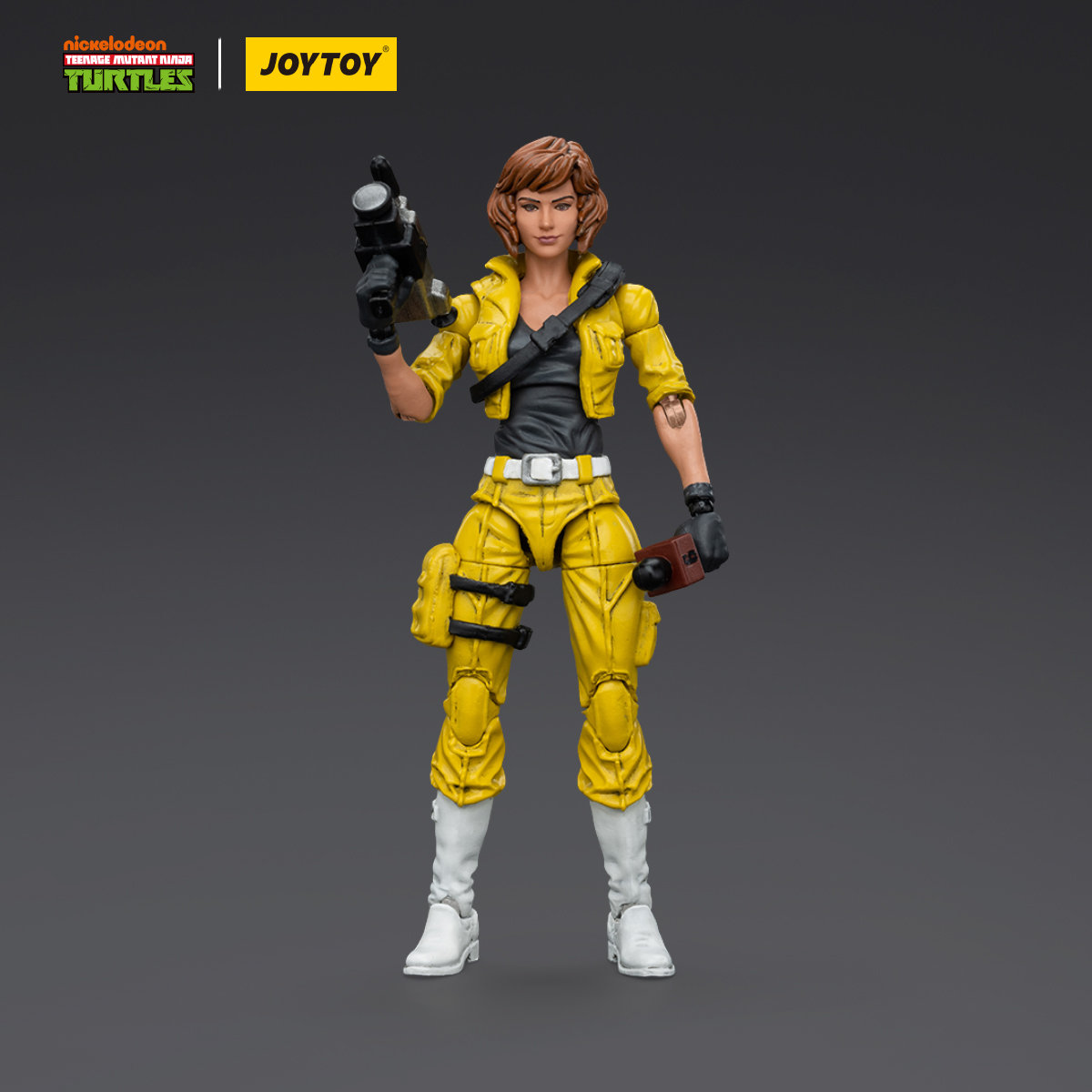 JOYTOY TMNT April O'Neil Action Figure - 1/18 Scale