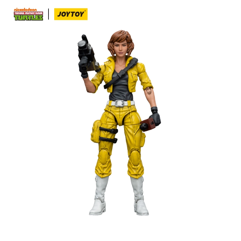 JOYTOY TMNT April O'Neil Action Figure - 1/18 Scale