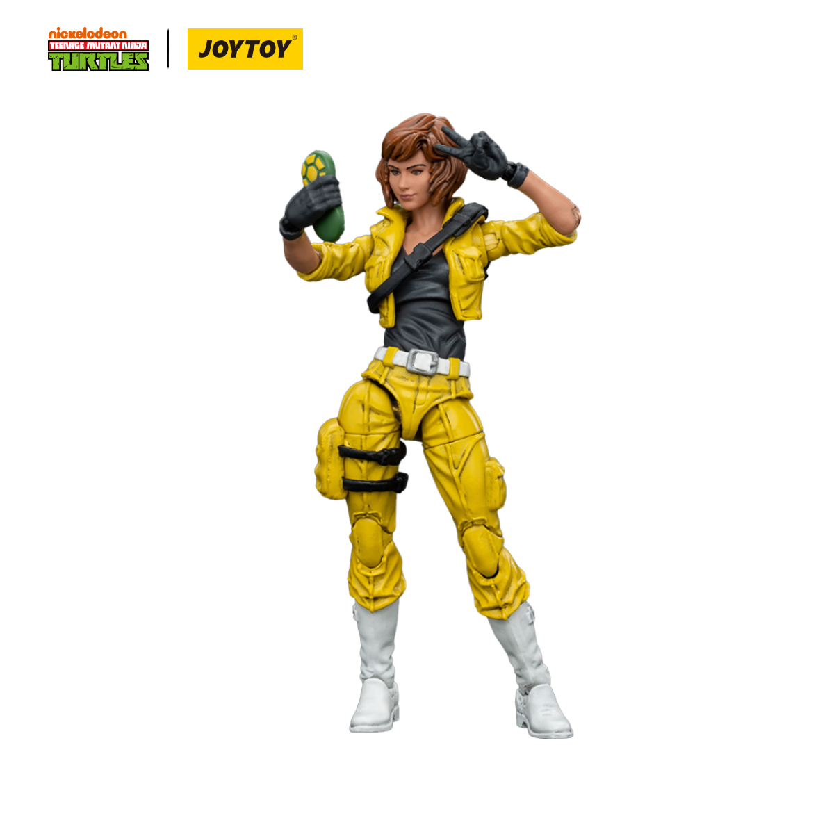 JOYTOY TMNT April O'Neil Action Figure - 1/18 Scale