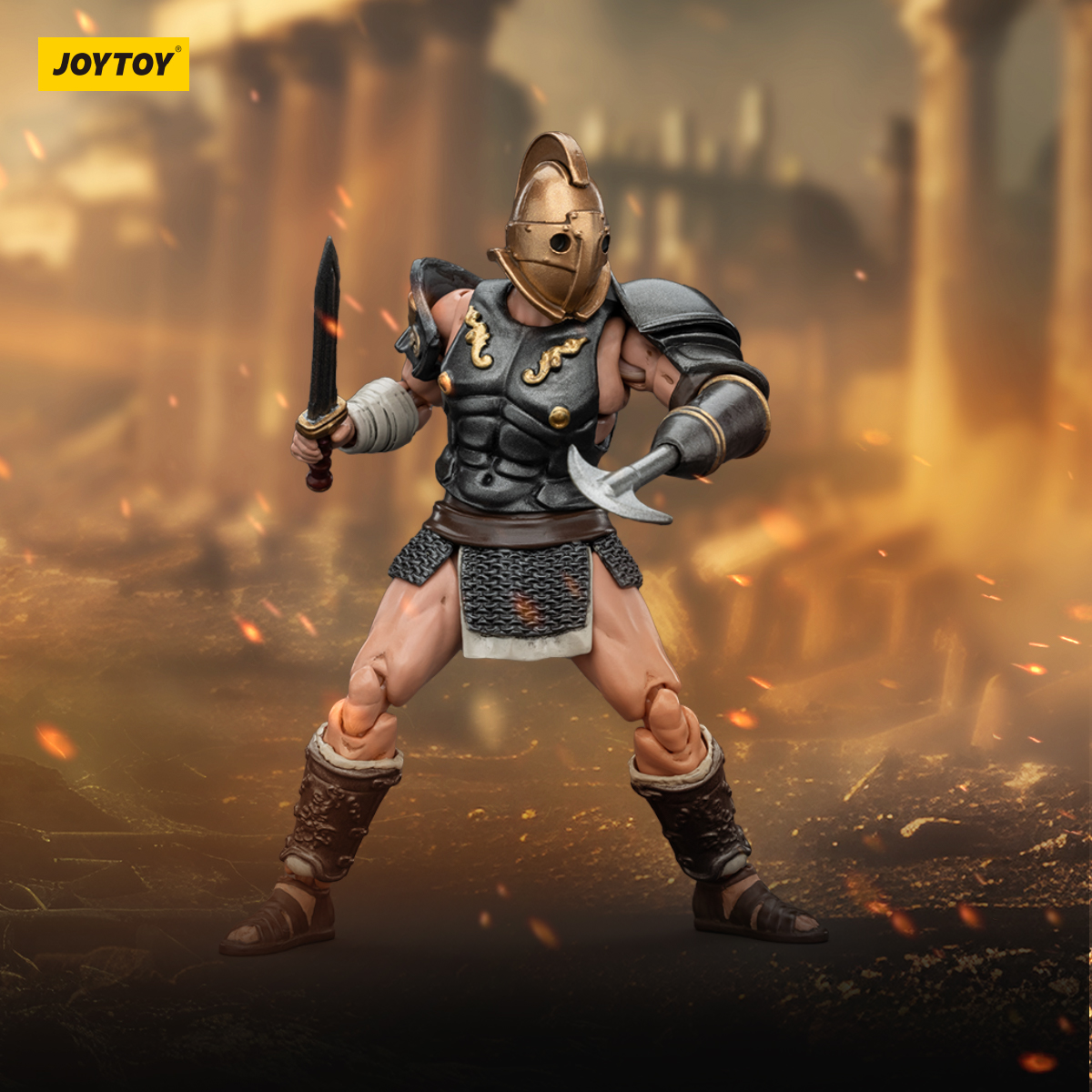 JOYTOY Strife Roman Gladiator Secutor Gladiator