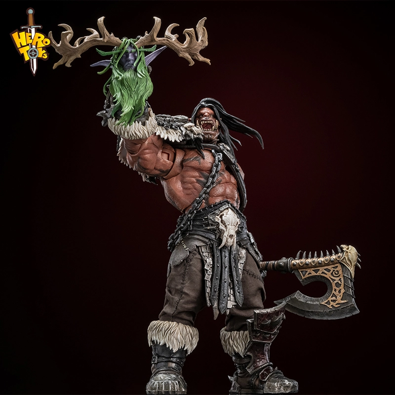 Metytoyz Herotoys Tribal War Song Great Chieftain, Orc Warrior Action ...