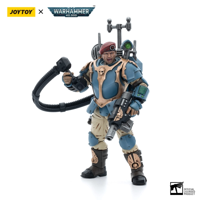 JOYTOY Warhammer 40K Astra Militarum Tempestus Scions Command Squad ...