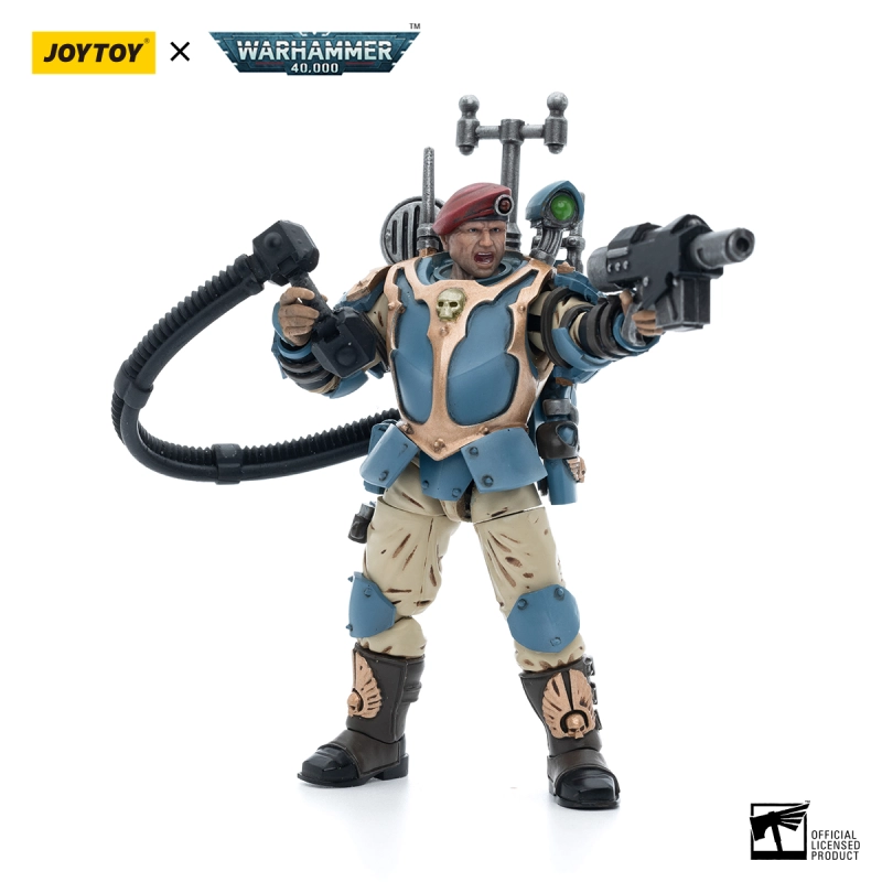 JOYTOY Warhammer 40K Astra Militarum Tempestus Scions Command Squad ...