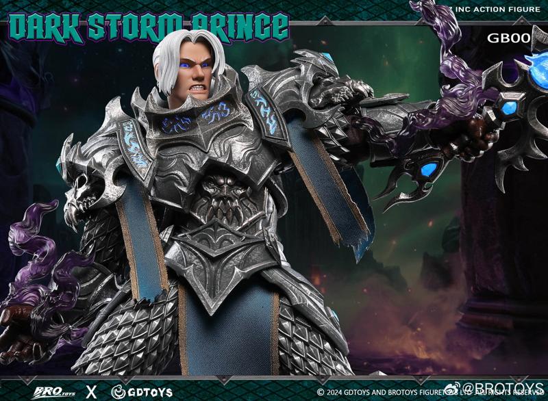 GDTOYS X Brotoys GB002 Dark Storm Prince Lich King Arthas Menethil ...