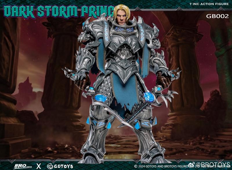 GDTOYS X Brotoys GB002 Dark Storm Prince Lich King Arthas Menethil ...