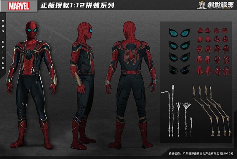 Modoking The Avengers Superior Spider-Man Model Kits figure