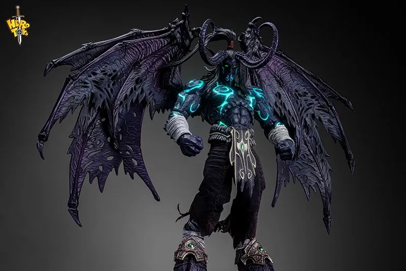 Metytoyz Herotoys Demon Hunter Illidan Stormrage Balck Demon Exclusive ...