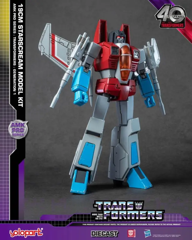 [In stock] YoloPark AMK Pro Transformers G1 Starscream Model Kit