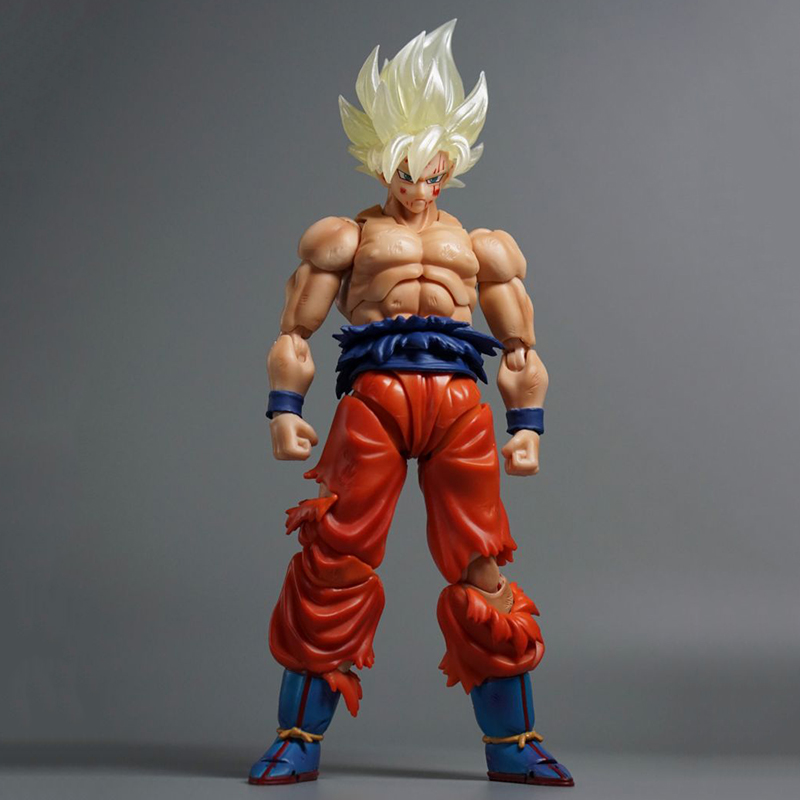 Black Hole Toys SHF SSJ3 Goku Vege Intent Skill Death Shadow Edition