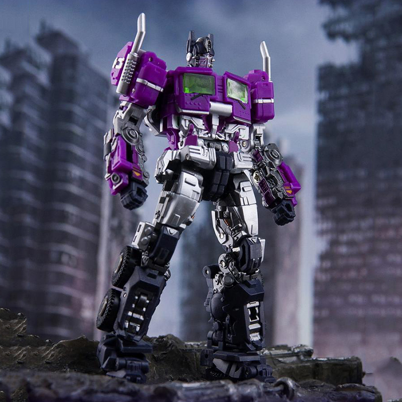 MetaGate M-01V Purple Fire Optimus Prime action figure