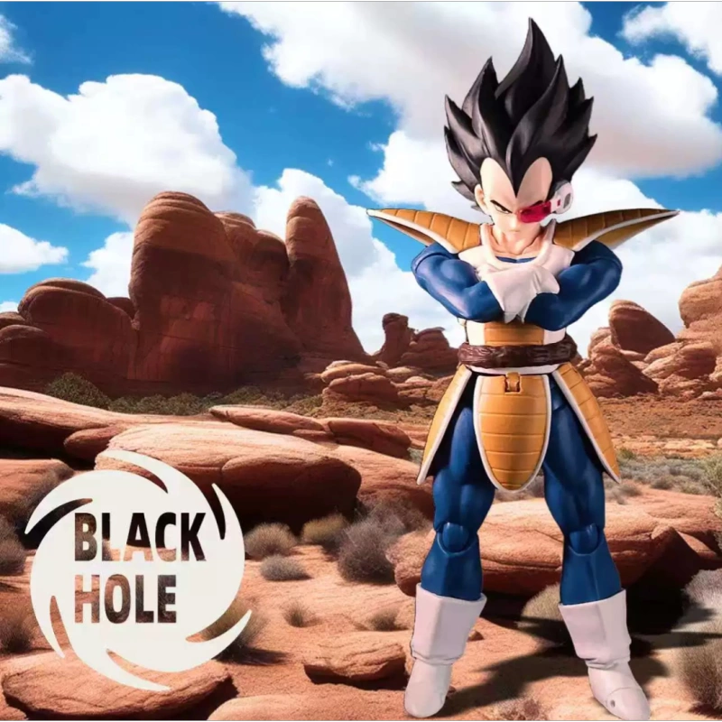 Black Hole Toys Dragon Ball battle damage and normal version vegeta S.H ...