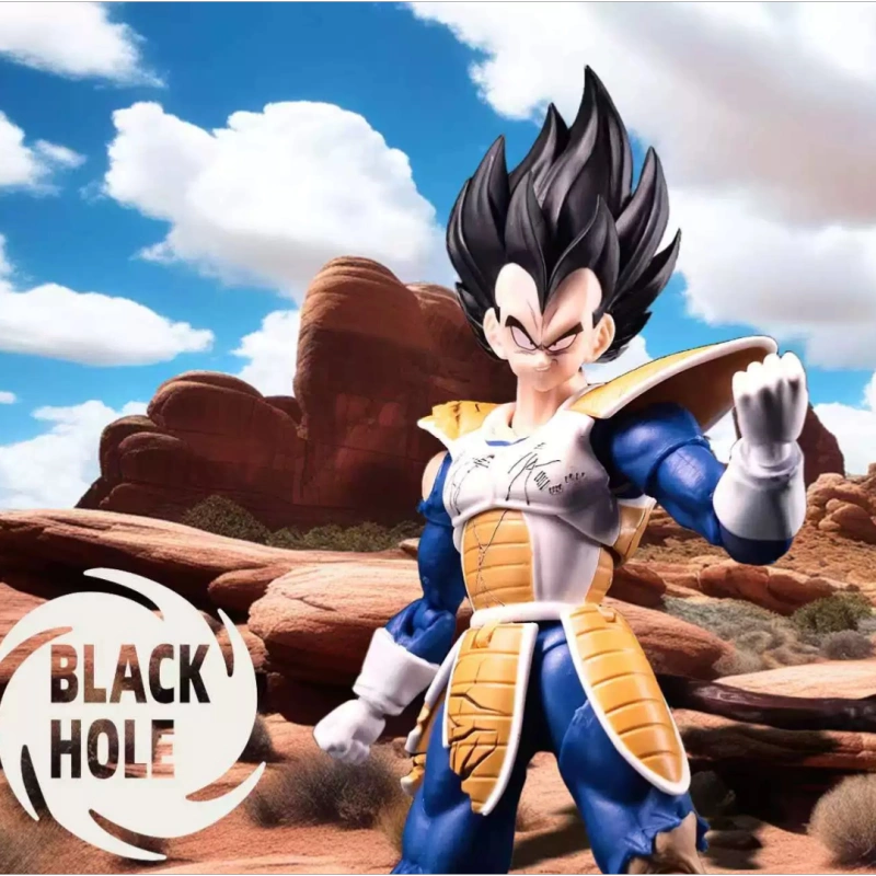 Black Hole Toys Dragon Ball battle damage and normal version vegeta S.H ...