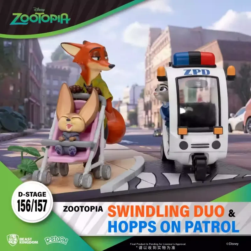[Pre-sale] Beast Kingdom Zootopia D-Stage Swindling Duo Statue