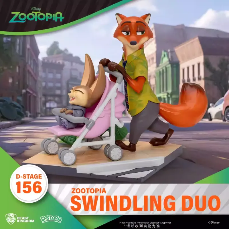 [Pre-sale] Beast Kingdom Zootopia D-Stage Swindling Duo Statue