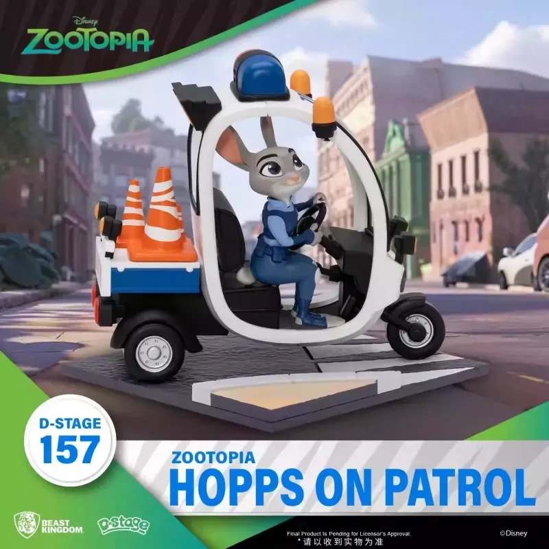 [Pre-sale] Beast Kingdom Zootopia D-Stage Hopps on Patrol Statue