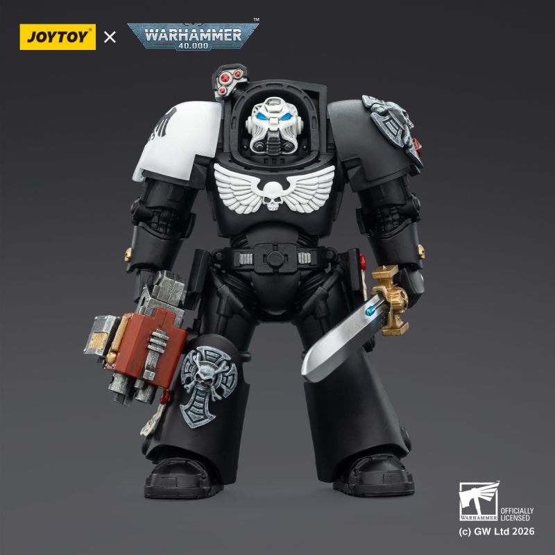 [In stock] JOYTOY Warhammer 40K Raven Guard Terminator 1 with Power ...