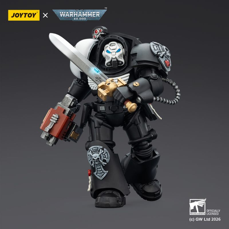 [In stock] JOYTOY Warhammer 40K Raven Guard Terminator 1 with Power ...